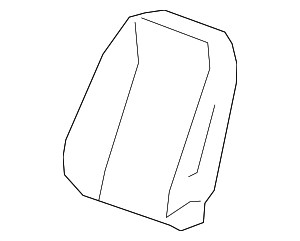 2018-2020 GM Front Driver Side Seat Back Pad 84212772 | GMPartsDirect.com