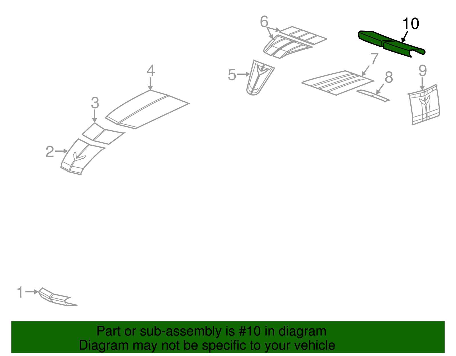23156172 - 2014-2019 Chevrolet Corvette - Rear End Spoiler Decal in ...