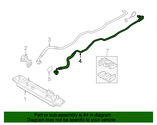 Genuine BMW 17-21-7-600-974 | Outlet Tube | FREE Shipping on Most ...
