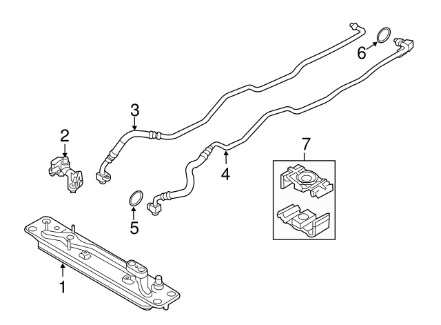 Genuine BMW 17-21-7-600-974 | Outlet Tube | FREE Shipping on Most ...