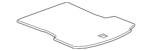 84459546 GM Black Rear Compartment Floor Panel Trim | GM Parts Store