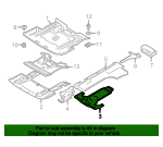 51757185027 - 2009-2019 BMW Under-Body Shield (51-75-7-185-027) | BMW ...