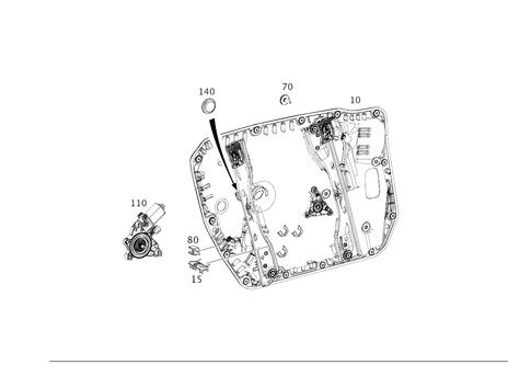 Window Regulator for 2024 Mercedes-Benz GLS580 | Mercedes-Benz USA Parts