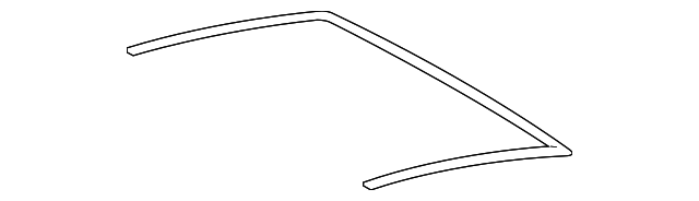 2010-2015 Toyota Rear Molding 63216-47010 | Toyota Parts Center