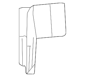 207-470-01-81 - Purge Valve Front Bracket 2012-2013 Mercedes-Benz E 550 ...