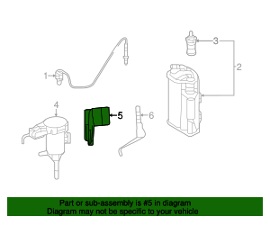 207-470-01-81 - Purge Valve Front Bracket 2012-2013 Mercedes-Benz E 550 ...