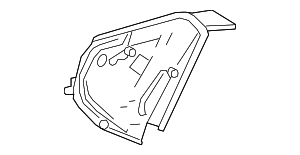156-732-08-00 - Water Drain Panel 2015-2020 Mercedes-Benz | Mercedes ...