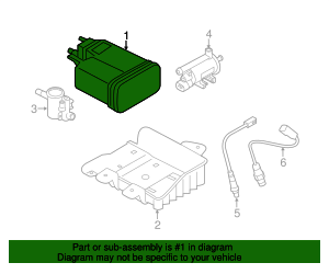 31420-4Z000 - Vapor Canister 2014-2015 Kia Sorento | Kia.Parts Store