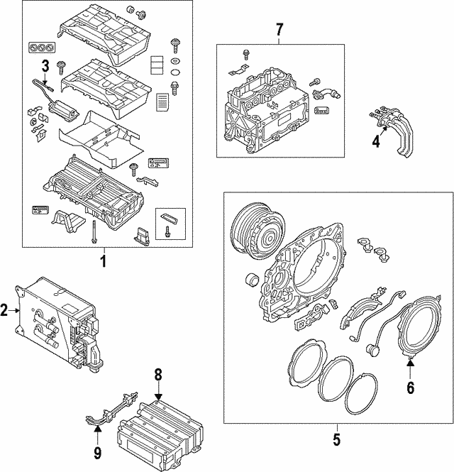 2016-2019 Audi Control Unit 5Q0-998-250-D | Audi USA Parts