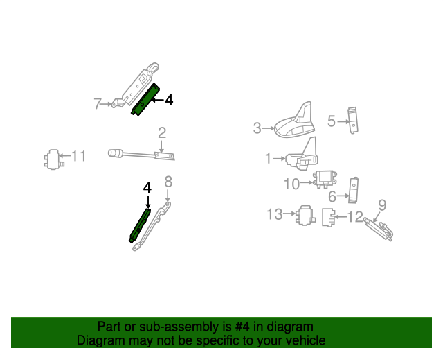 166-906-12-00 - Amplifier 2012-2019 Mercedes-Benz | Mercedes-Benz USA Parts