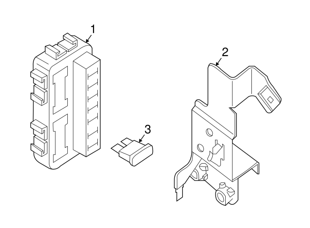 2007-2009 Nissan Altima Junction Block 24350-JA00A | Parts for Nissans