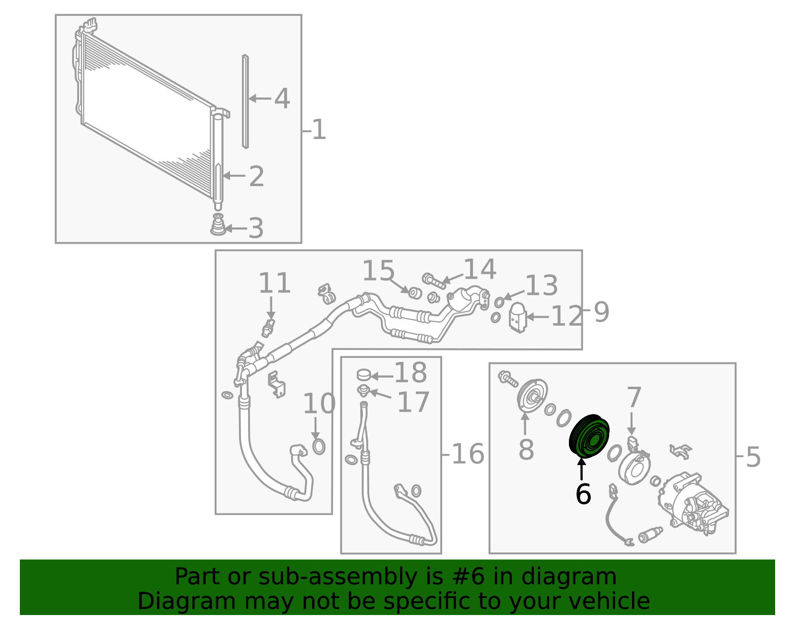 97643-3X100 - Clutch & Pulley 2012-2024 Kia | Kia.Parts Store