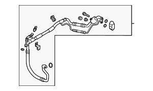 2019-2024 Kia Forte A/C Manifold And Tube Assembly 97775-M7000 | OEM ...