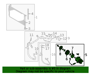 97701-M6550 - Compressor Assembly 2022-2024 Kia Forte | Kia.Parts Store