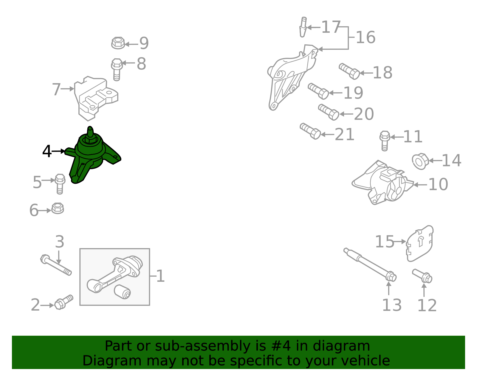 21810-D9200 - Side Mount 2017-2022 Kia Sportage | Kia.Parts Store