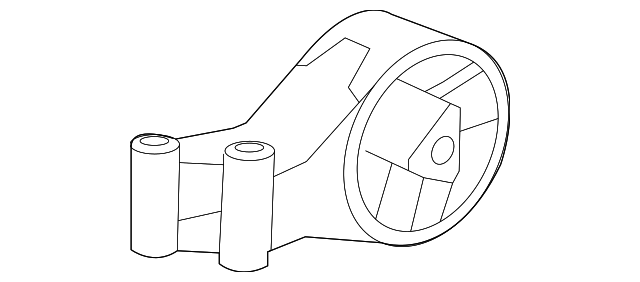 13228303 - Rear Automatic Transmission Mount 2010-2020 GM | AutoNation ...