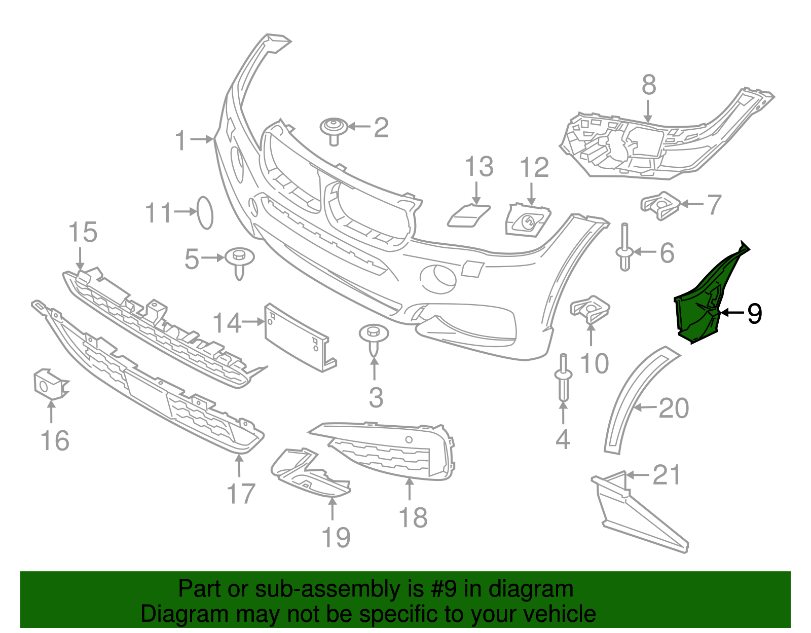 Genuine BMW 51-11-8-056-505 | Side Bracket | FREE Shipping on Most ...