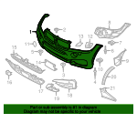 51-11-8-066-905 - Bumper Cover - 2015-2019 BMW X6 | BMWPartsHub