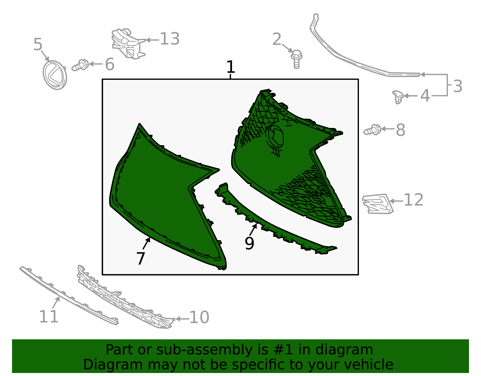 53101-78170 - 2018-2021 Lexus NX300 - Grille Assembly | My L Parts