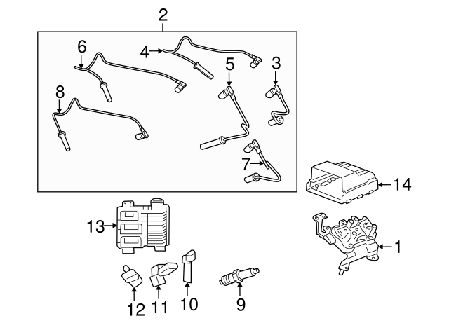 2008-2011 GM Engine Control Module 12612384 GM | GMPartsDirect.com