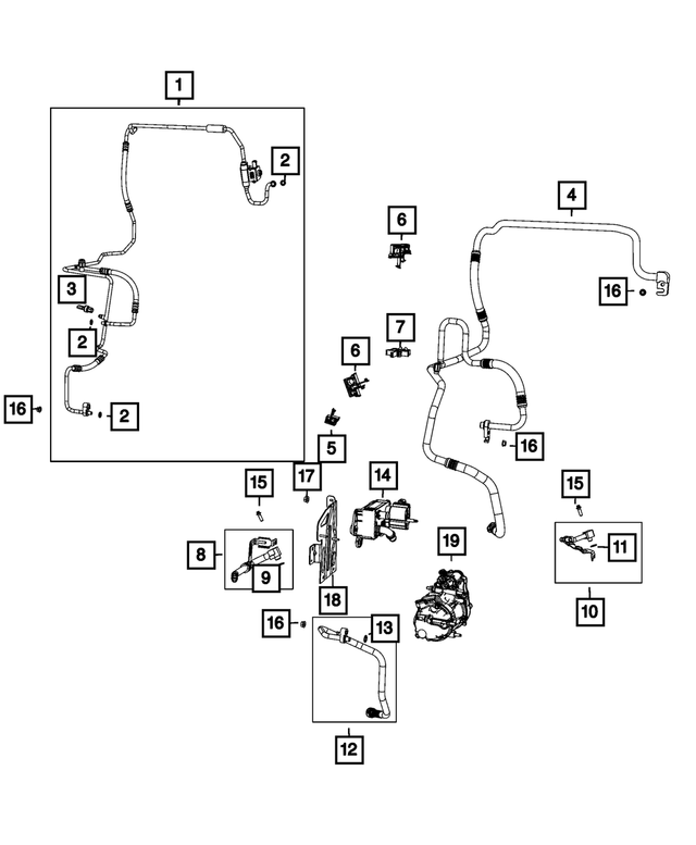 2024 Ram ProMaster EV Chiller Heat Exchanger 57008927AB | My Mopar Parts