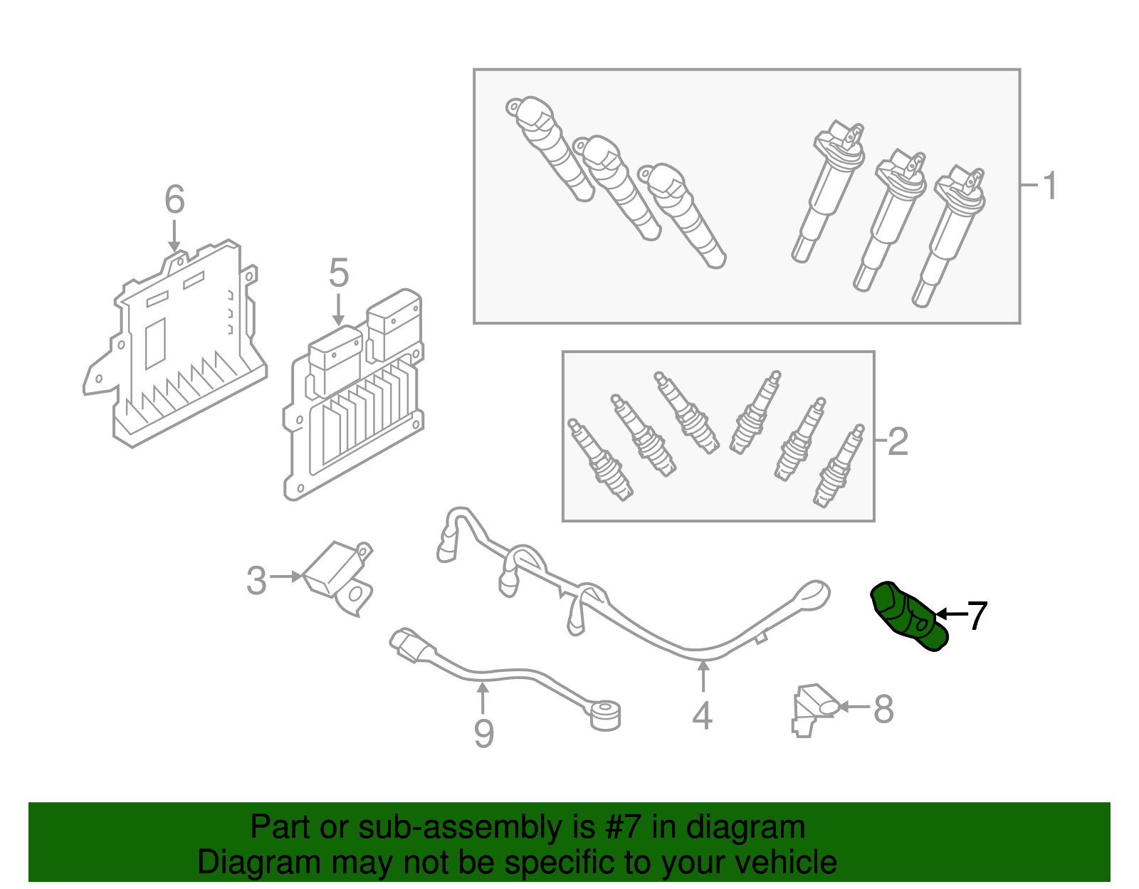 2006-2012 Hyundai Crankshaft Position Sensor 393103c100 | Retail ...