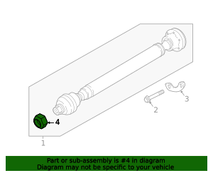 2017-2023 Land Rover Drive Shaft Nut LR085960 | JaguarParts.com