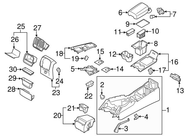 2015-2024 Porsche Macan Mount Bracket 95B-863-531 | Sunset Porsche Parts