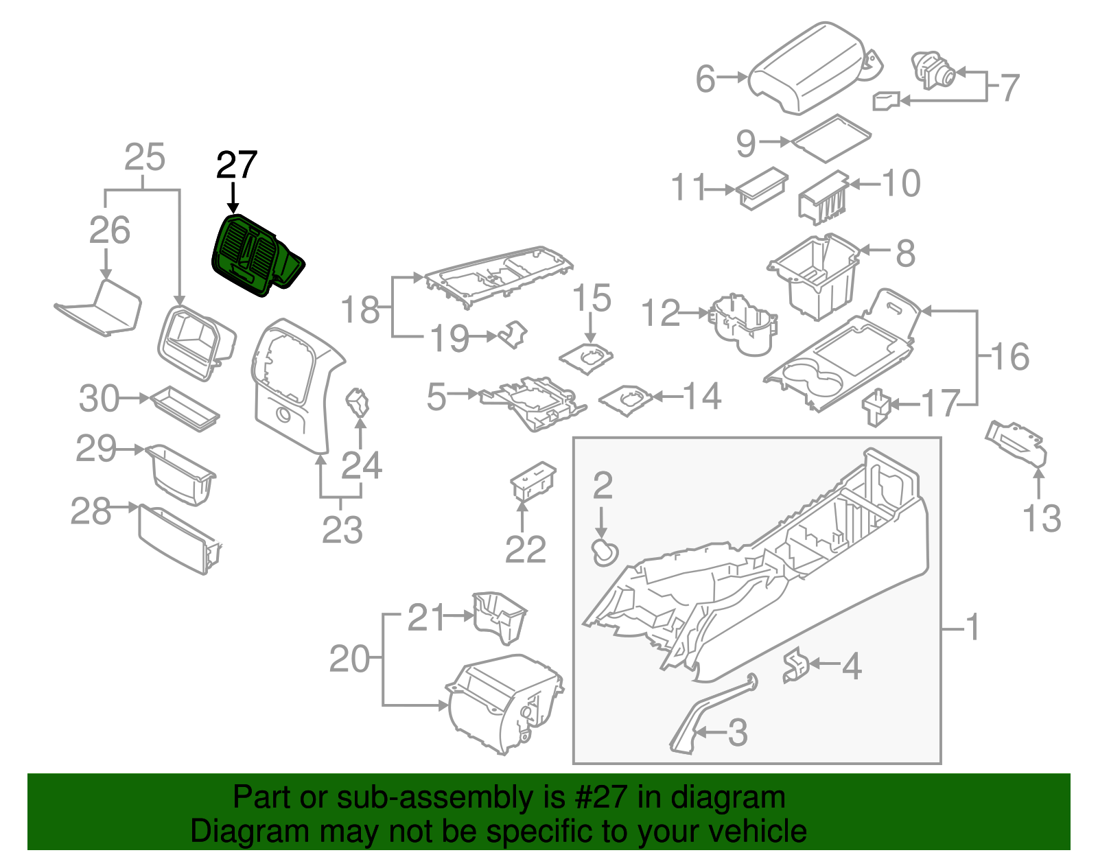 2016-2018 Porsche Macan Air Outlet 95B-819-203-G-G0B | Sunset Porsche Parts