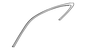 2015-2024 Jaguar F-Type Drip Molding T2R66548 | JaguarParts.com