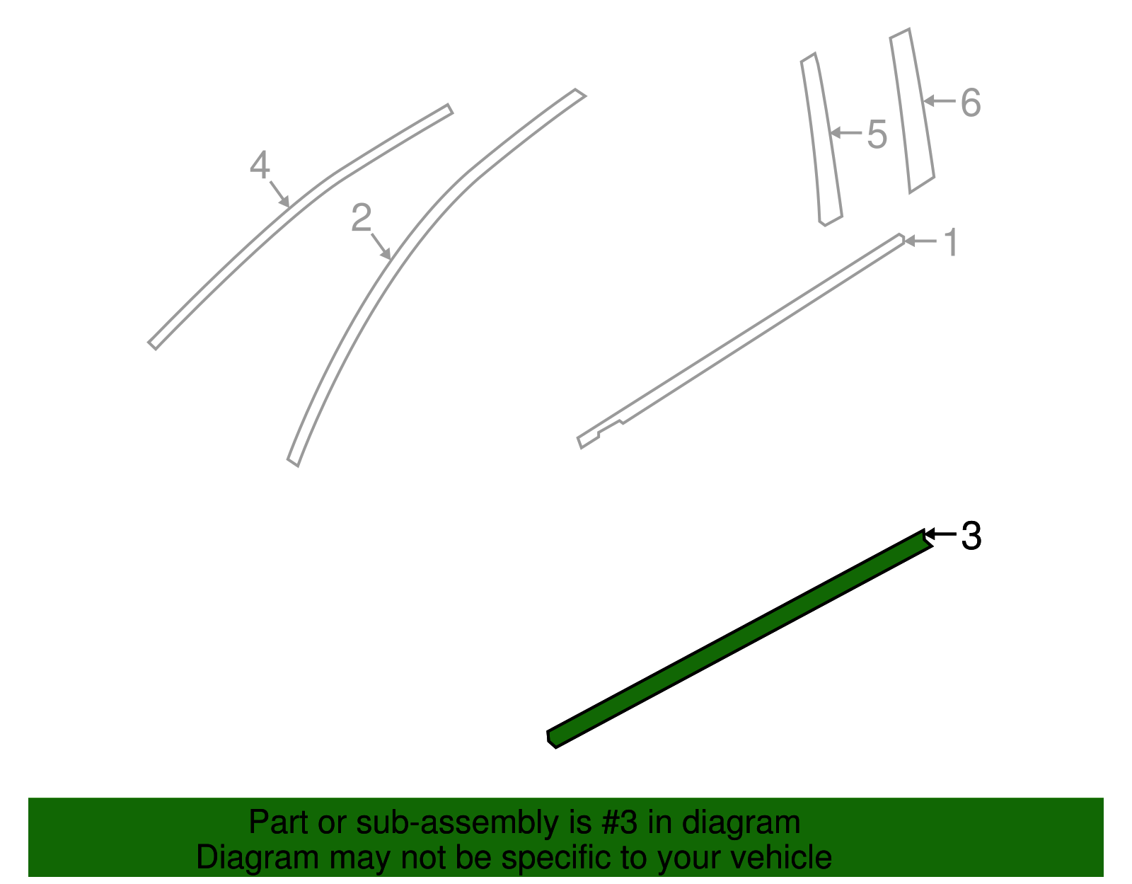2016-2017 Infiniti QX50 Lower Molding 80870-5UA0A | OEM Parts Online