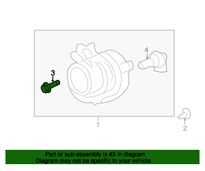 2011-2014 Cadillac CTS Adjuster 24276687 | GMPartsDirect.com