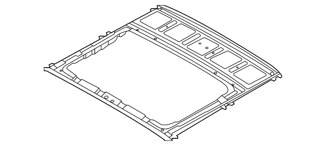 67165-R0200 - Sunroof Reinforced 2022-2023 Kia Carnival | Kia.Parts Store