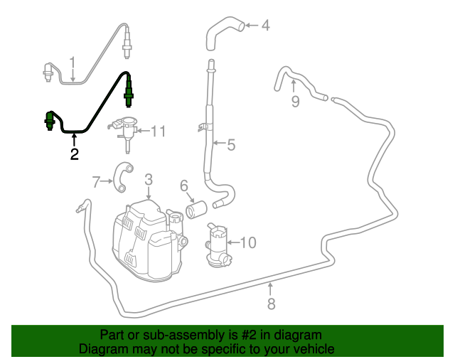 000-542-17-00 - Oxygen Sensor 2015-2020 Mercedes-Benz | Mercedes-Benz ...