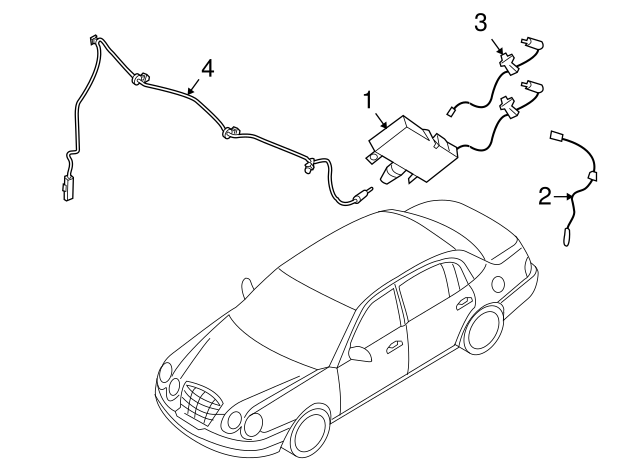 96270-3F200 - Cable - 2004-2006 Kia Amanti | Kia Auto Parts