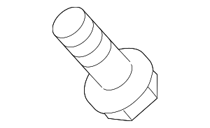 N-910-661-01 - Shock Mount Bolt 2000-2023 Audi | Audi OEM Parts