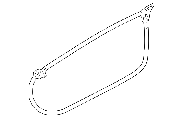 2008-2015 Audi R8 Door Weather-Strip 420-837-911-J | TascaParts.com