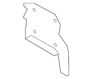 2016-2020 Mazda MX-5 Miata Bumper Bracket - Passenger Side (RH) N2Y3-53 ...