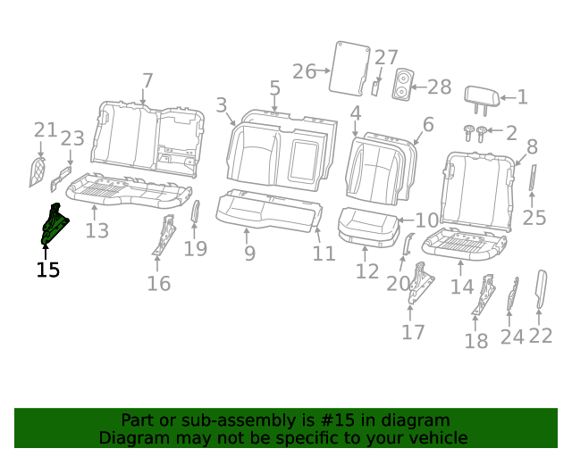 2019-2022 Ram Latch 68264578aa | TascaParts.com