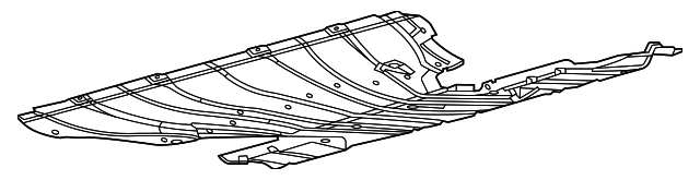 LJ8Z-5811782-D - Under-Body Shield 2021-2024 Ford Mustang Mach-E | Big ...