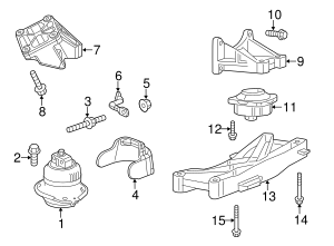 2005-2019 Mopar C/Member 4578055AE | TascaParts.com