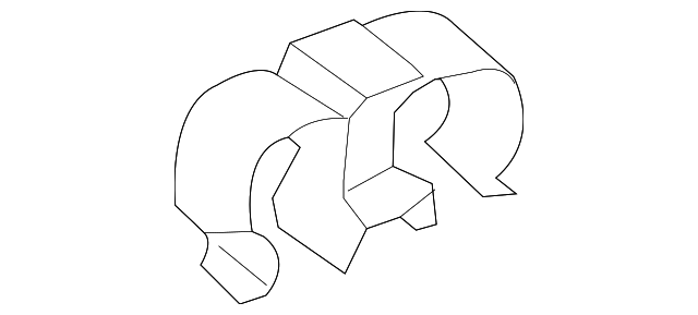 003-995-28-77 - Headlight Washer Hose Clip 2012-2016 Mercedes-Benz ...