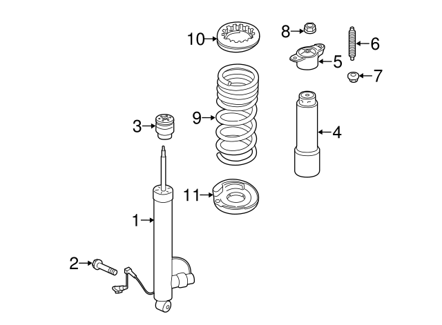2013-2019 Ford Shock Lower Bolt W715830-S442 | AutoNation Parts