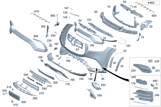 167-885-10-06 - Trim Molding 2020-2025 Mercedes-Benz | Mercedes-Benz ...