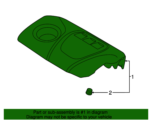 29240-2B120 - Engine Cover 2016-2021 Hyundai | AutoNation Parts