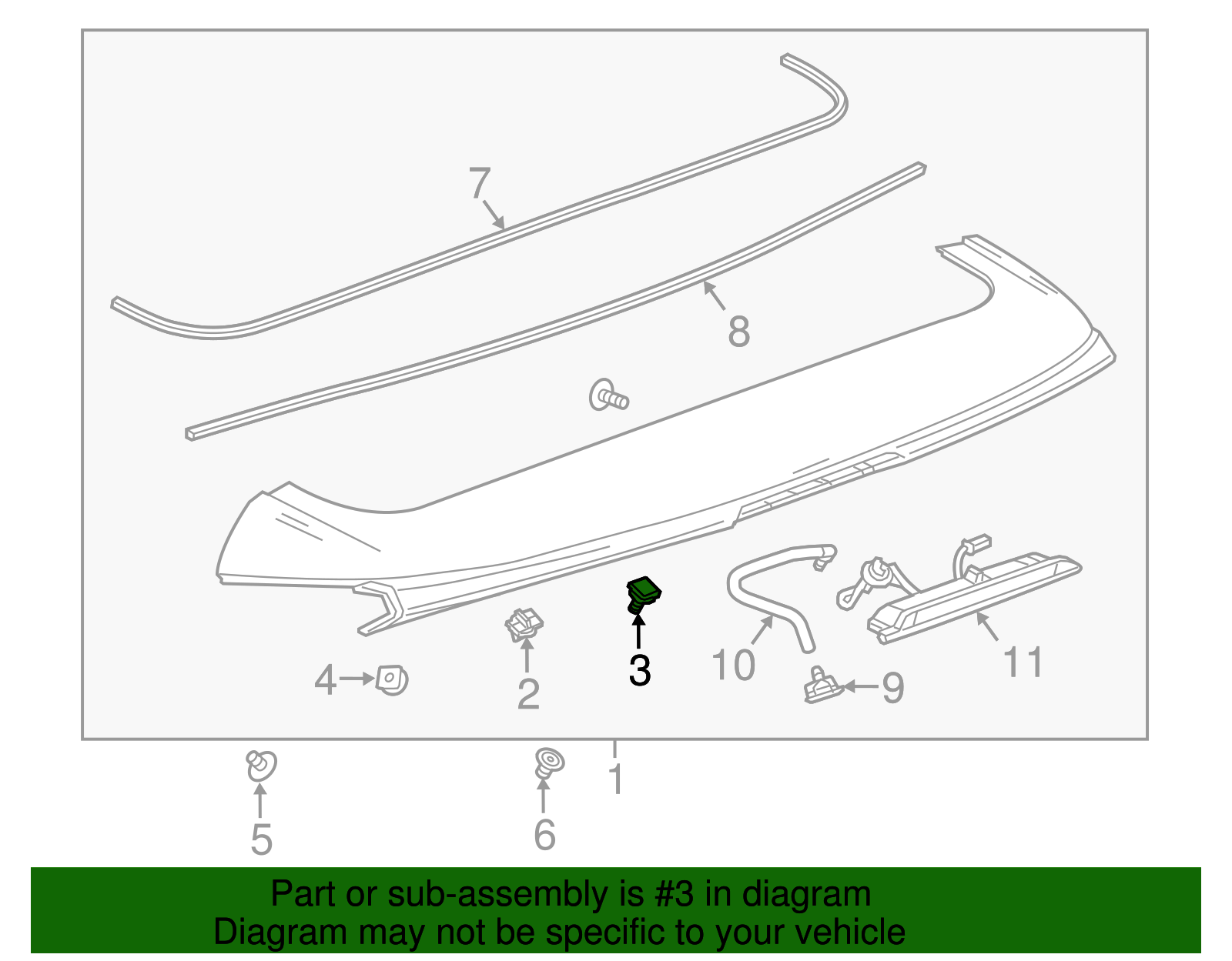 2010-2022 GM M6x1x20 Multi-Purpose Bolt 11570701 GM | GMPartsDirect.com