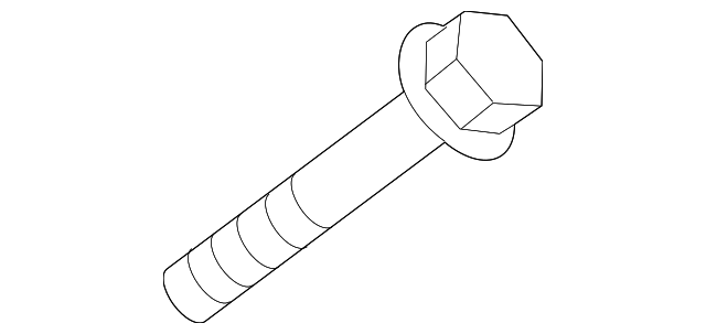 2011-2018 Porsche Cayenne Upper Mount Bolt WHT-003-791 | OEM Parts Online