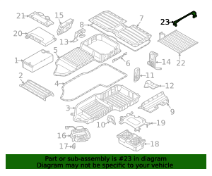 61-27-8-483-883 - Drive Motor Battery Pack Coolant Hose 2021-2023 BMW ...