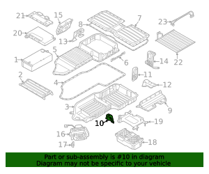 Genuine BMW 61-25-8-689-186 | Front Bracket | FREE Shipping on Most ...