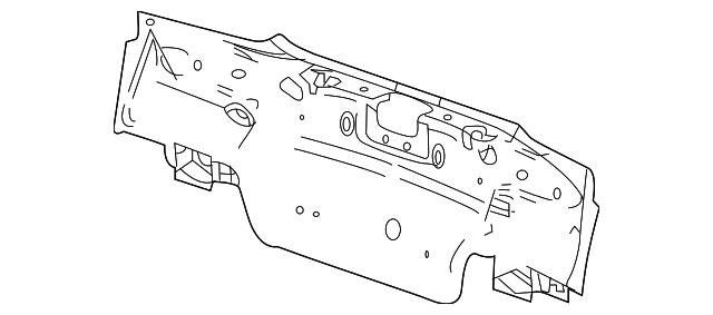 2013-2016 Chevrolet Rear End Panel 23463526 GM | GMPartsDirect.com